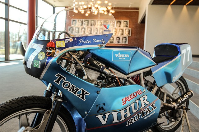 Teatrigaleriis näeb legendaarsete Viljandi motoässade võistlusrattaid ...