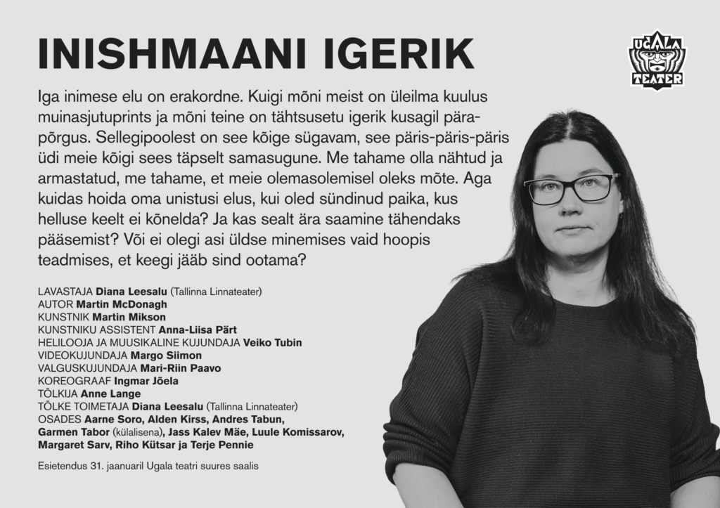 VÄRSKE: Inishmaani igerik - Ugala Teater